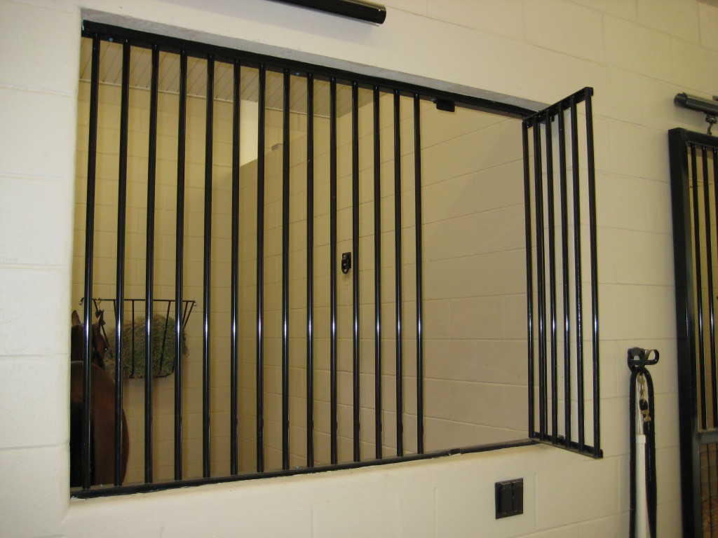 Stall-Window Bars - Double R Manufacturing