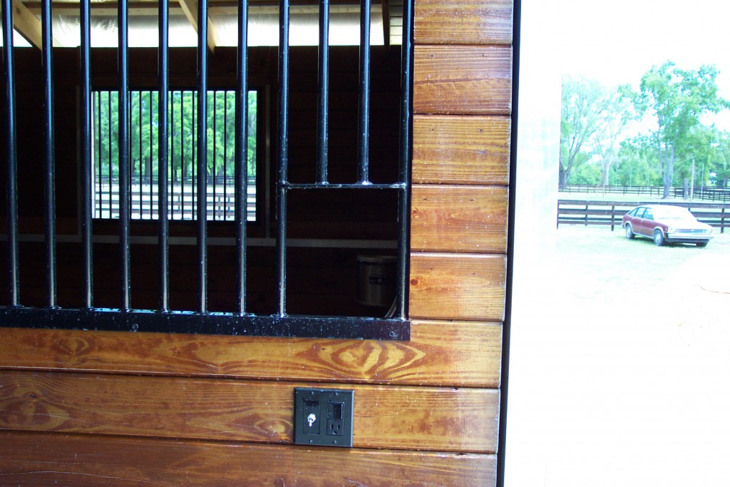 Stall-Window Bars - Double R Manufacturing